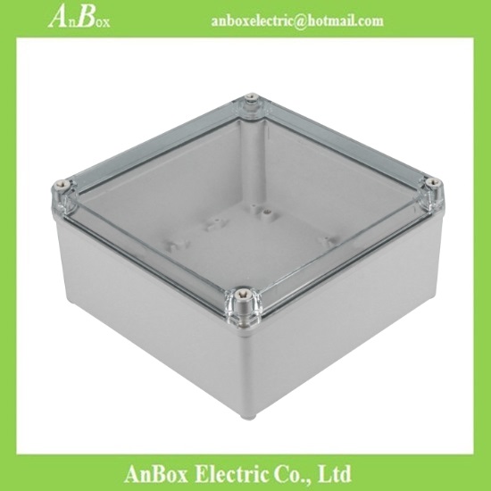 Ip66 Electrical 200*200*95mm Clear Plastic Enclosure Box