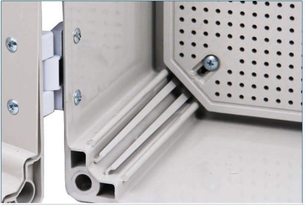 Transparent Cover 500x400x195mm Lockable Plastic Enclosures