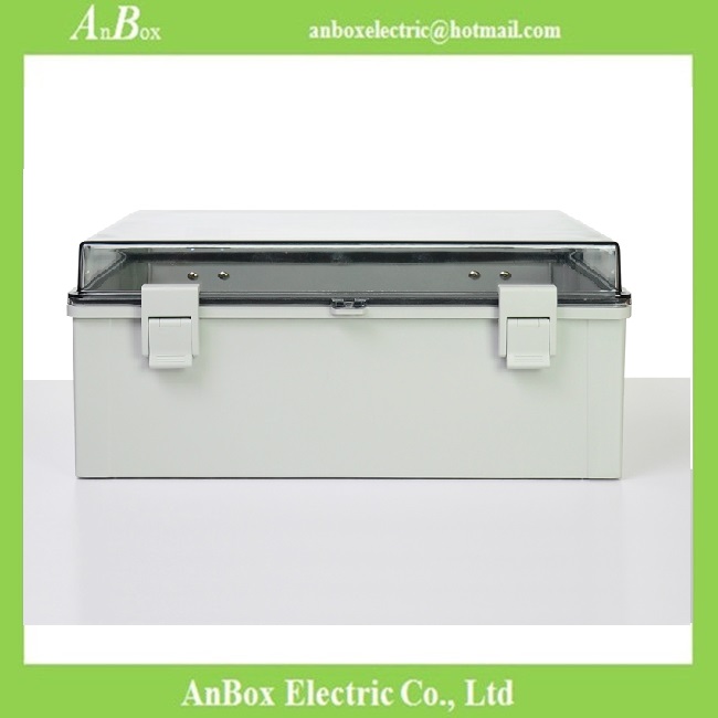 400x300x170mm Clear Waterproof Lockable Plastic Enclosures