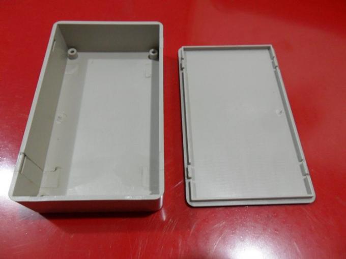 Grey Plastic Electrical 100x60x25mm Wifi Router Enclosure