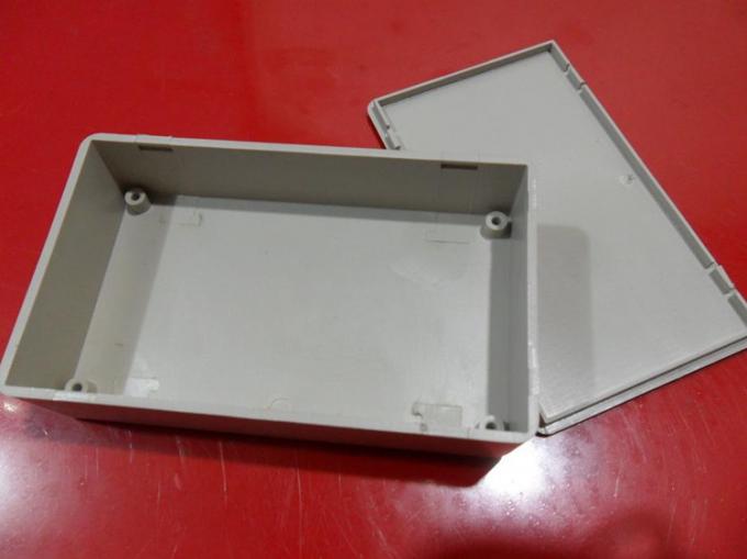 Grey Plastic Electrical 100x60x25mm Wifi Router Enclosure