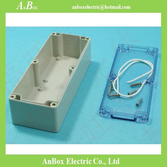 194*80*56mm Solid ABS Clear Plastic Project Box