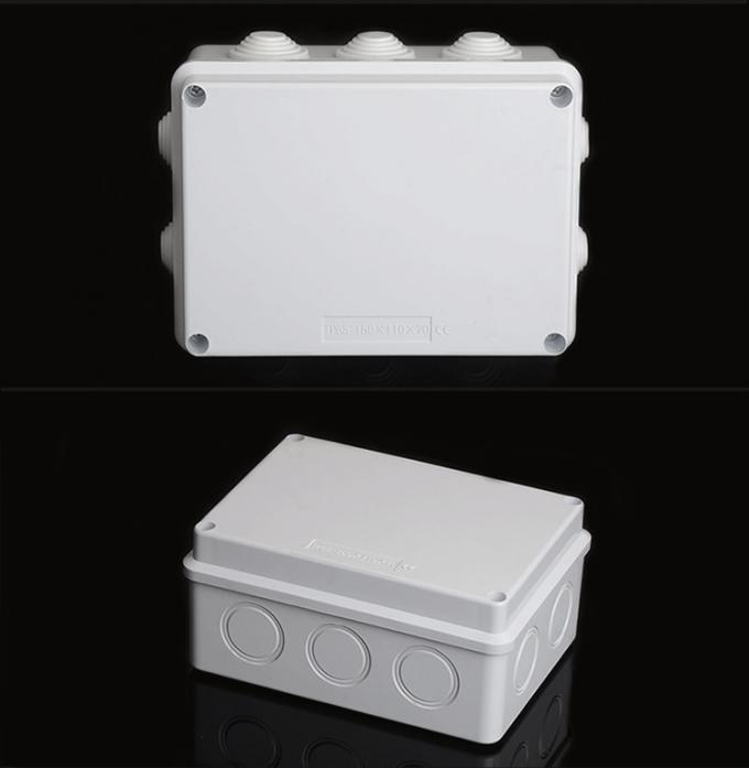 10 Entry Holes Rectangular Junction Box Electrical Knockout Boxes ...