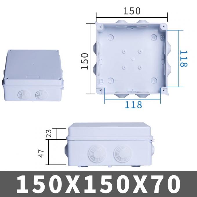 IP65 Stepped Gland Enclosure Surface Mounting Waterproof Junction Box ...