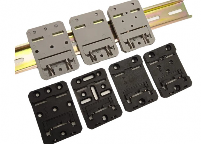 48mm Width Universal DIN Rail Mounting Clip Snap in Din-Rail Mounting ...