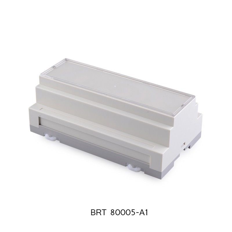 158*87*60mm Plastic Din Rail Enclosure For Project ABS Pcb Board ...