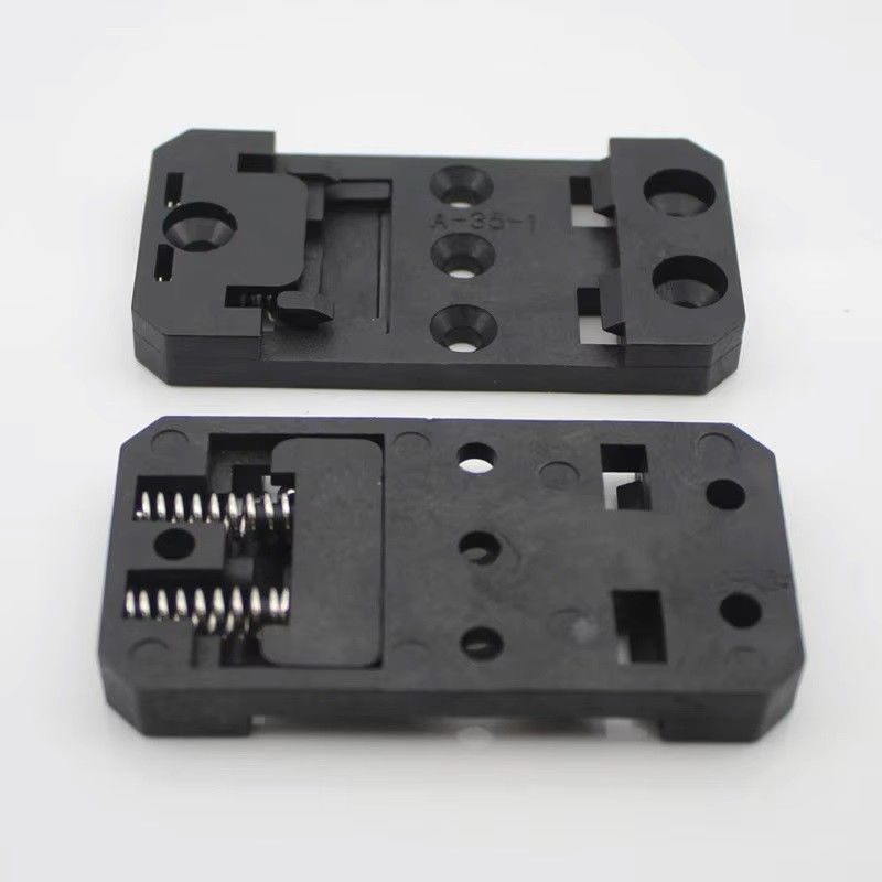 A-35-1 PA66 DIN Rail Bracket Plastic Clip Guide Rail Buckle Of Simple ...