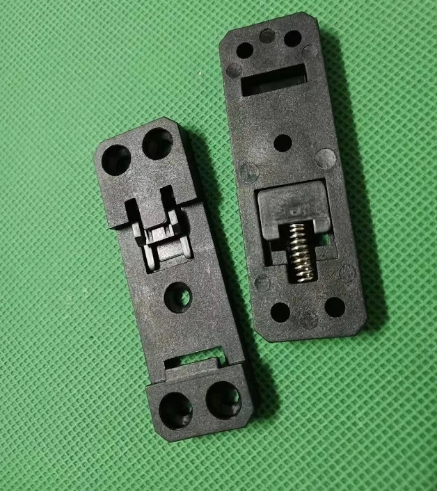 25mm Width Plastic Nylon Din Rail Mounting Clip Mount On 35mm Din Rail ...