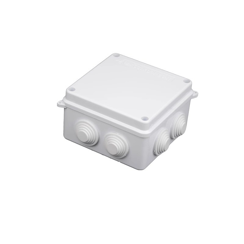 IP65 ABS Wall Mounted Electrical Junction Box 100x100x70mm With ...