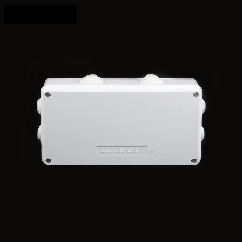 ABS Plastic Junction Box Waterproof Knockout Switch Junction Cable ...